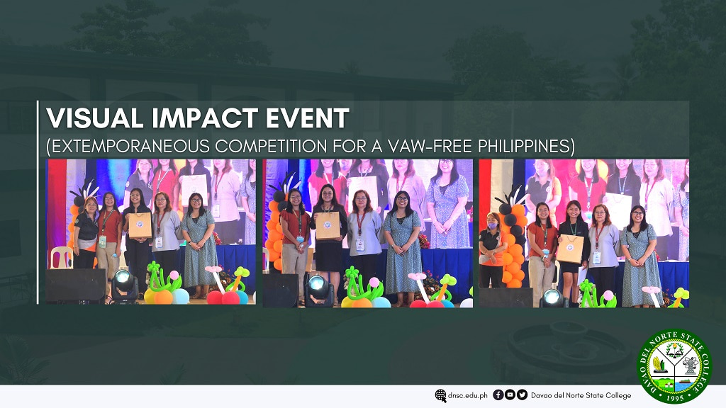 DNSC students put on impressive extempo performance to support VAW-Free ...